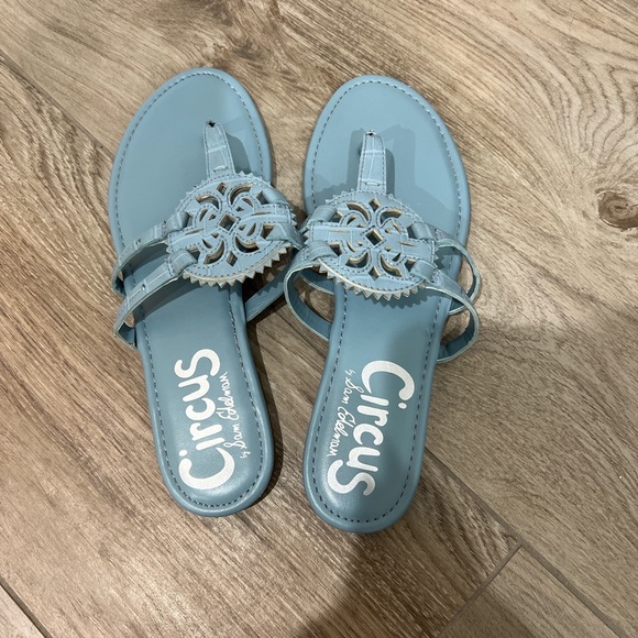 Sam Edelman | Shoes | Circus Sam Edelman Blue Sandals | Poshmark